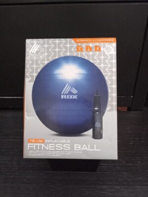RBX 75cm Inflatable Fitness Ball | eBay