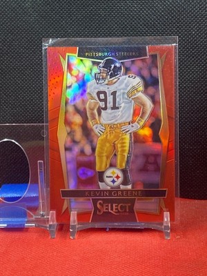 2016 Panini Select Red Prizm #7 Kevin Green Pittsburgh Steelers 20/99 ...