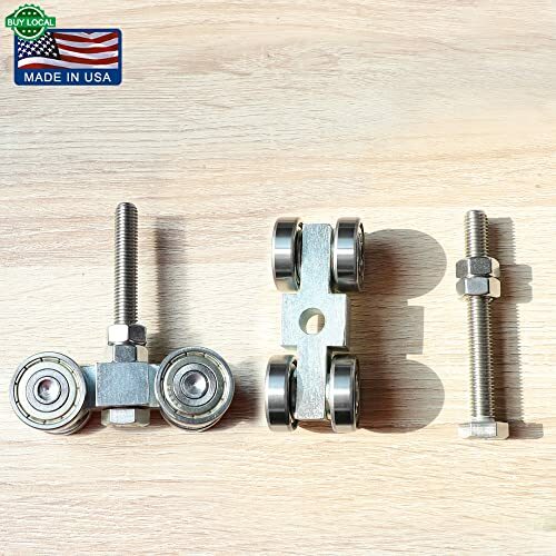 4 Wheel Trolley Assembly Stable Welded Roller Trolley M10 Bolt For Use ...