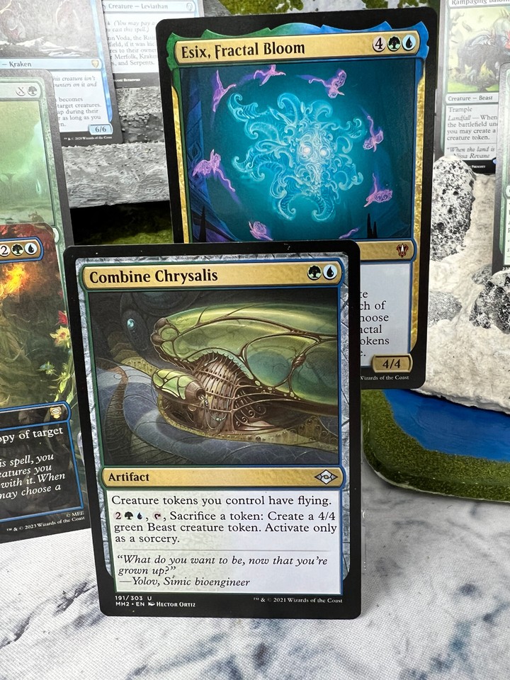 "Koma, Cosmos Serpent" Blue Green Stompy Deck - Custom Commander Deck ...