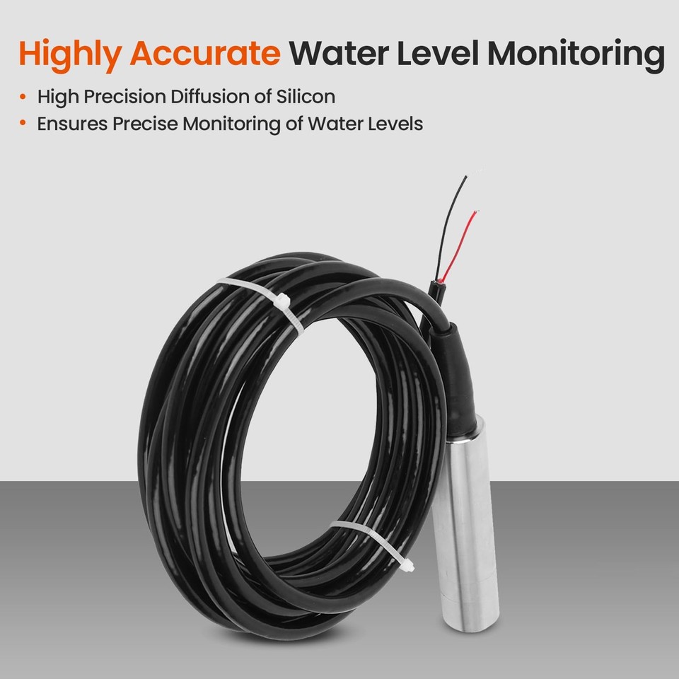 Water Tank Level Sensor, TL‑136 Liquid Level Sensor, Hydrostatic Liquid ...