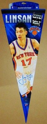 NEW YORK KNICKS JEREMY LIN NBA PENNANT by WINCRAFT | eBay