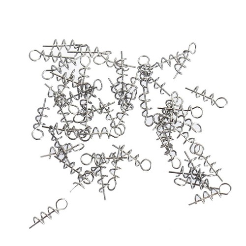 Locking Needle Soft Bait Pin Artificial Fishing Freshwater Lures Latch ...