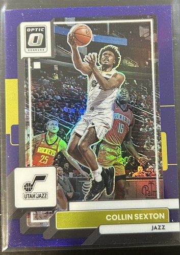 2022-23 NBA PANINI OPTIC COLLIN SEXTON PURPLE PRIZM #37 | eBay