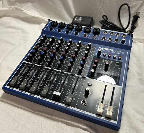 Samson MDR8 8 Input Stereo Desktop Mixer | eBay