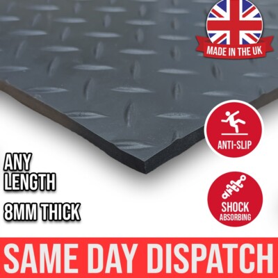 Rubber Flooring Matting Heavy-Duty VERY Thick Anti Slip Horse Stable ...