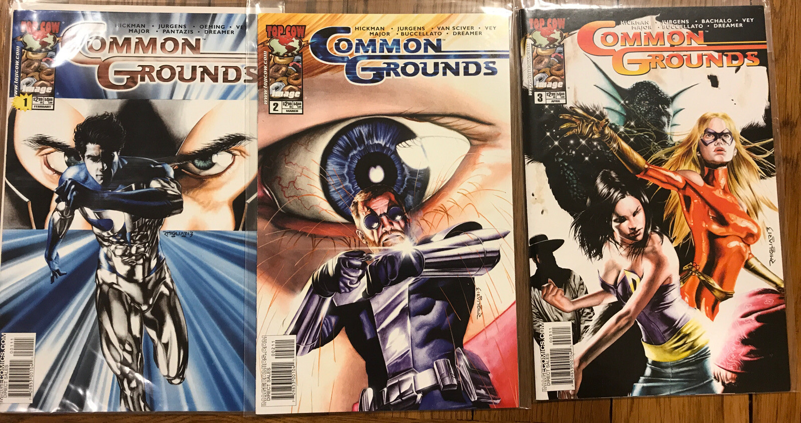 COMMON GROUNDS Vol.1 #1,2,3,4,5,6 Complete Image Comics 2004 1st Print ...