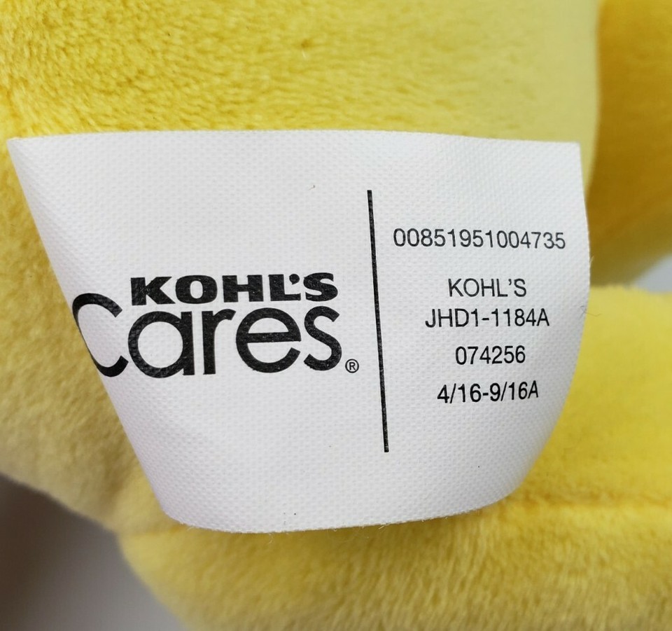 T-Bone 10" Plush Yellow Dog From Clifford The Big Red Dog 2016 Kohls ...