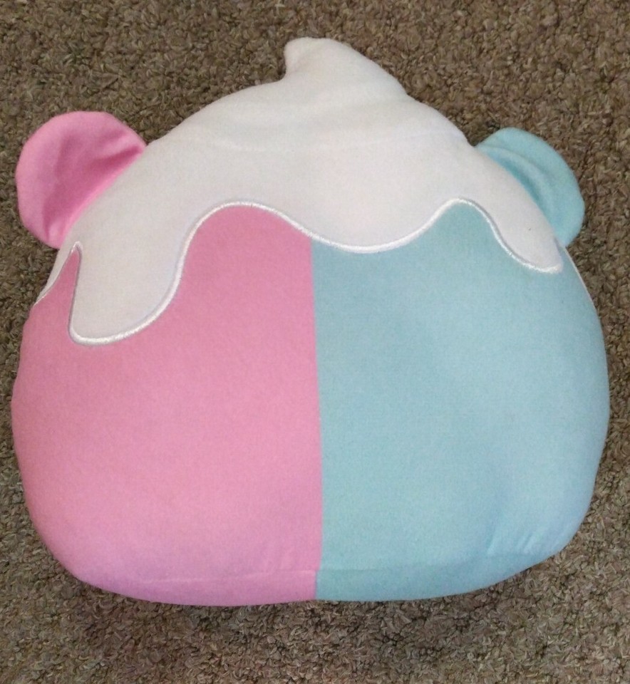 Num Noms Ice Cream Sundae Plush Pink Blue 7” Stuffed Animal Foodie Toy ...