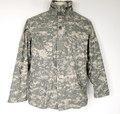 USGI Army ACU Field Jacket Size Small Short Cold Weather Coat Digital ...