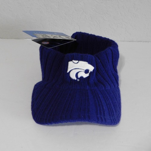 KSU Kansas State University Wildcats Starter Acrylic Visor Cap Knit ...