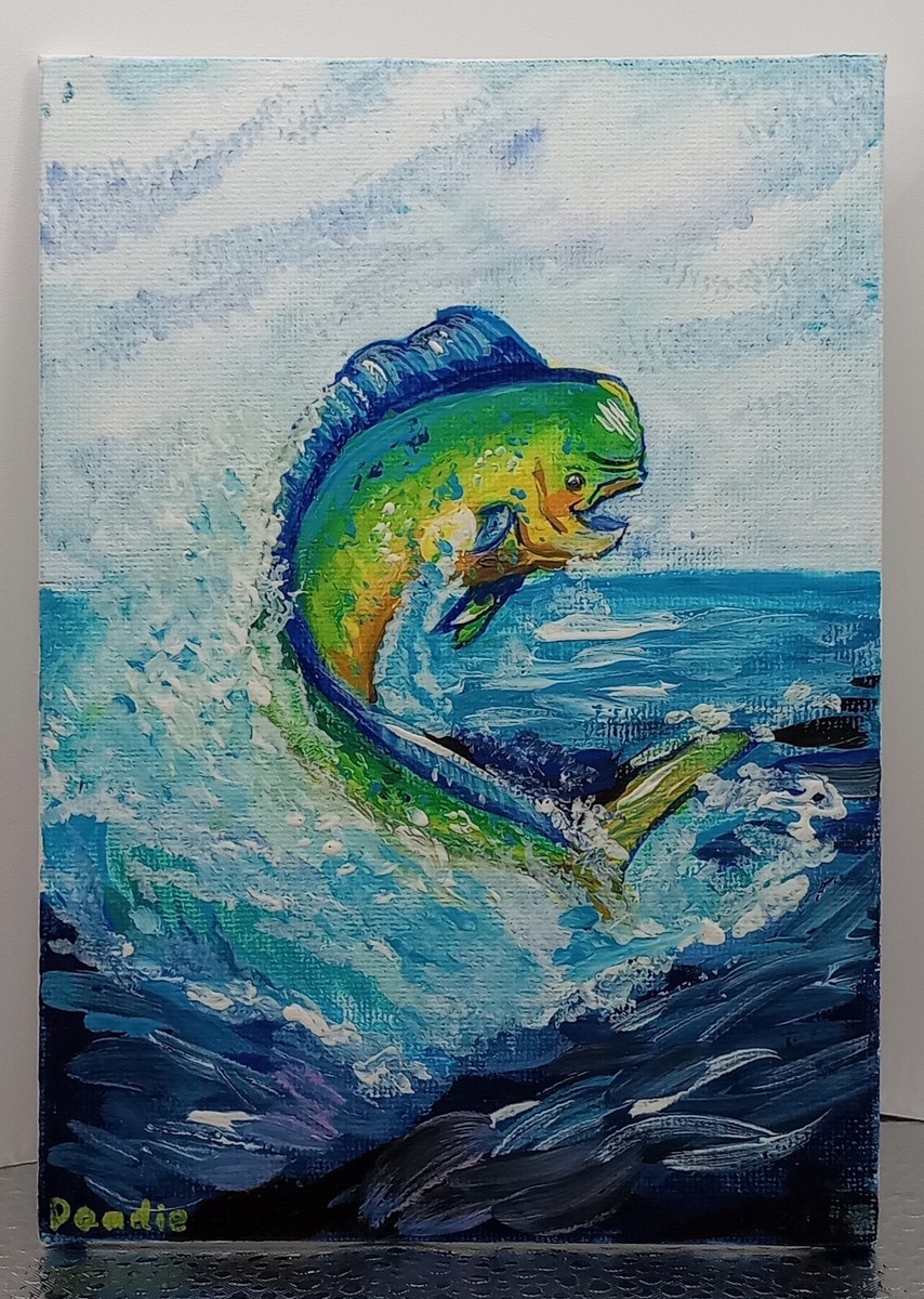 Mahi Mahi Jumping Mahi Mahi Fishing Charters Florida Keys | Hawks
