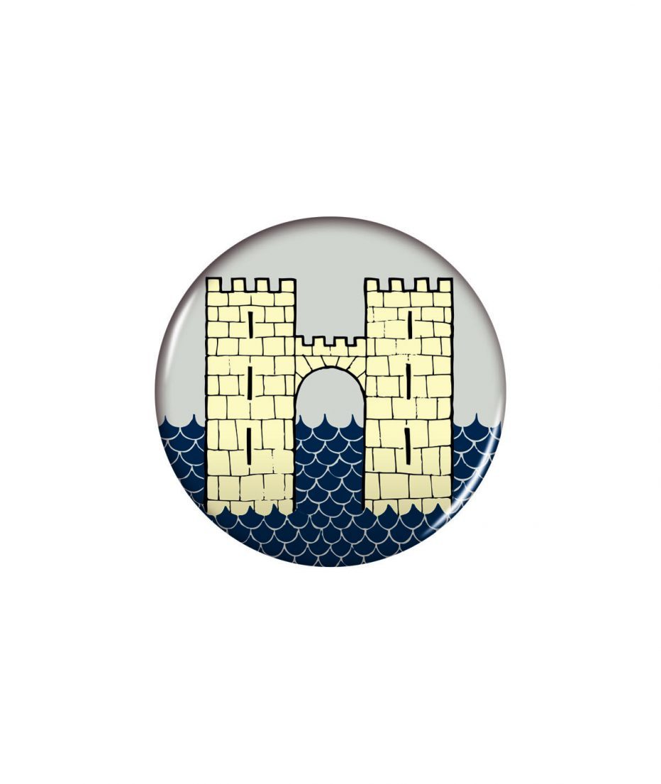 Game of Thrones New * Frey Sigil Magnet * 2.25" Round Metal Button GOT ...