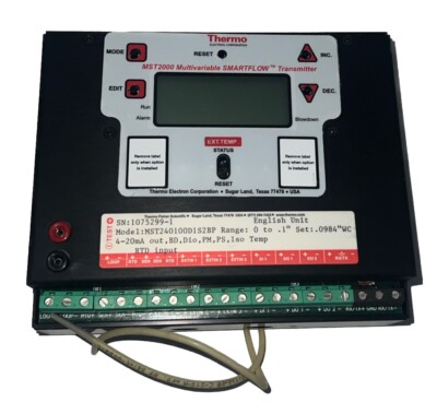 THERMO MST240100D1S2BP MULTIVARIABLE SMARTFLOW TRANSMITTER MST2000 | eBay