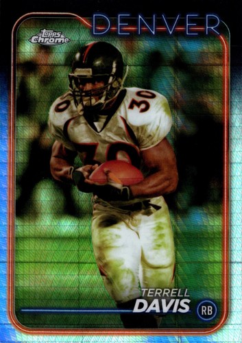 Terrell Davis #60 Prizm Refractor 2024 Topps Chrome | eBay