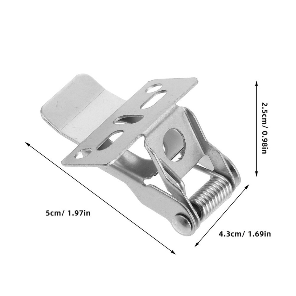 20 Pcs Recessed Light Clips Panel Lamp Spring Downlight Retrofit Fixed ...