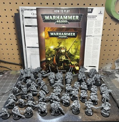 Warhammer 40K Dark Vengeance Box Built And Unpainted! Complete Set Of ...
