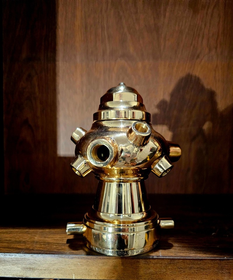 Rare Polished Cellar (bresnan) Nozzle by A.W. Wheaton Brass Works | eBay