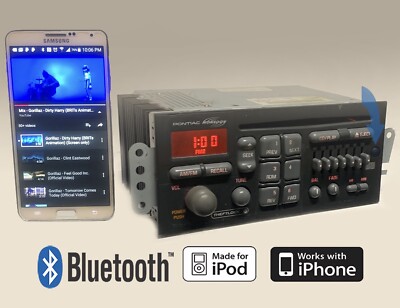 96-00 Pontiac Firebird Trans Am Monsoon Stereo AMFM CD Player BLUETOOTH ...