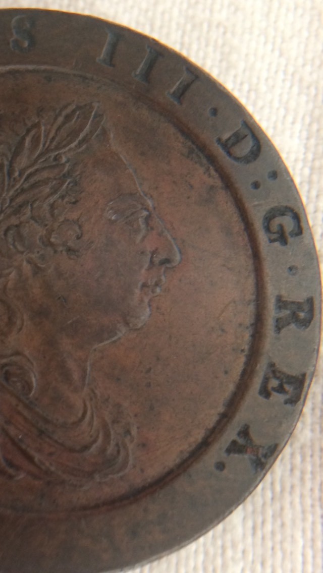 King George III 1797 Copper Cartwheel | Grelly UK