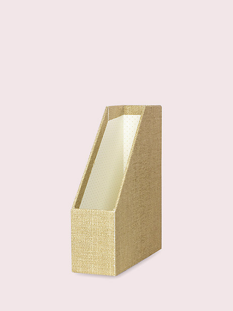 Kate Spade New York Grasscloth Magazine Holder Brand New in Box NIB | eBay