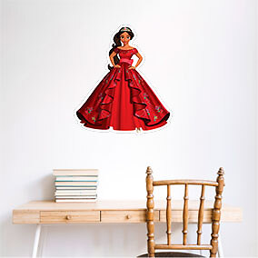 Princess Elena Wall Art Bedroom Nursery Car Decor Colourful Vinyl ...