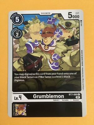 Grumblemon BT7-060 C Digimon CCG | Next Adventure Near Mint English | eBay