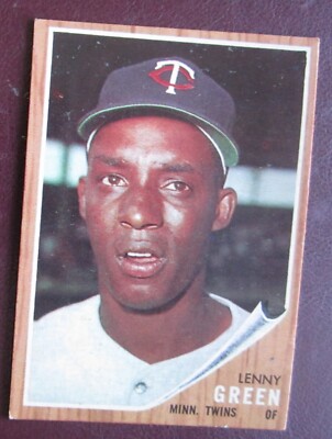 1962 Topps Lenny Green (Minnesota Twins) #84 EX | eBay
