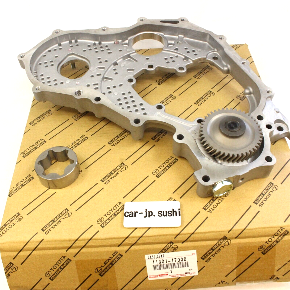 G/K SET TOYOTA Land Cruiser 1HZ 1HDT 4.2L Engine Timing Gear Case Cover ...