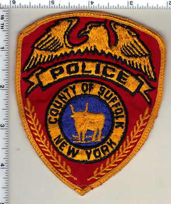 Suffolk Constabulary Logo County Of Suffolk Police Patch New York NY