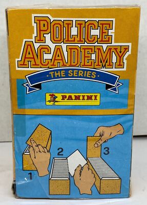 1991 Police Academy The Series Album Sticker Box 100 Packs Sealed Topps ...