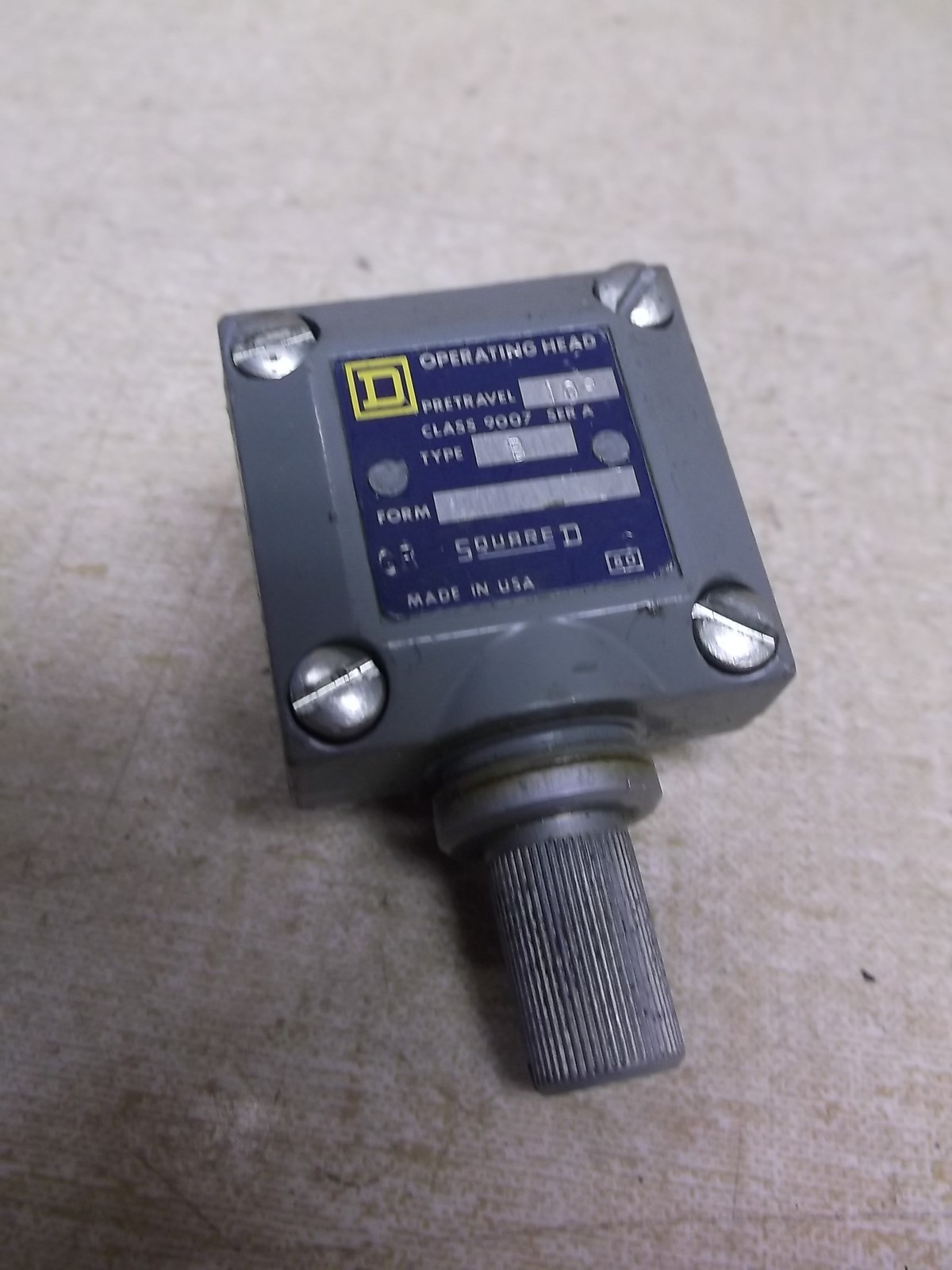 Square D Operating Head Class 9007 Series A Type B *FREE SHIPPING* | eBay