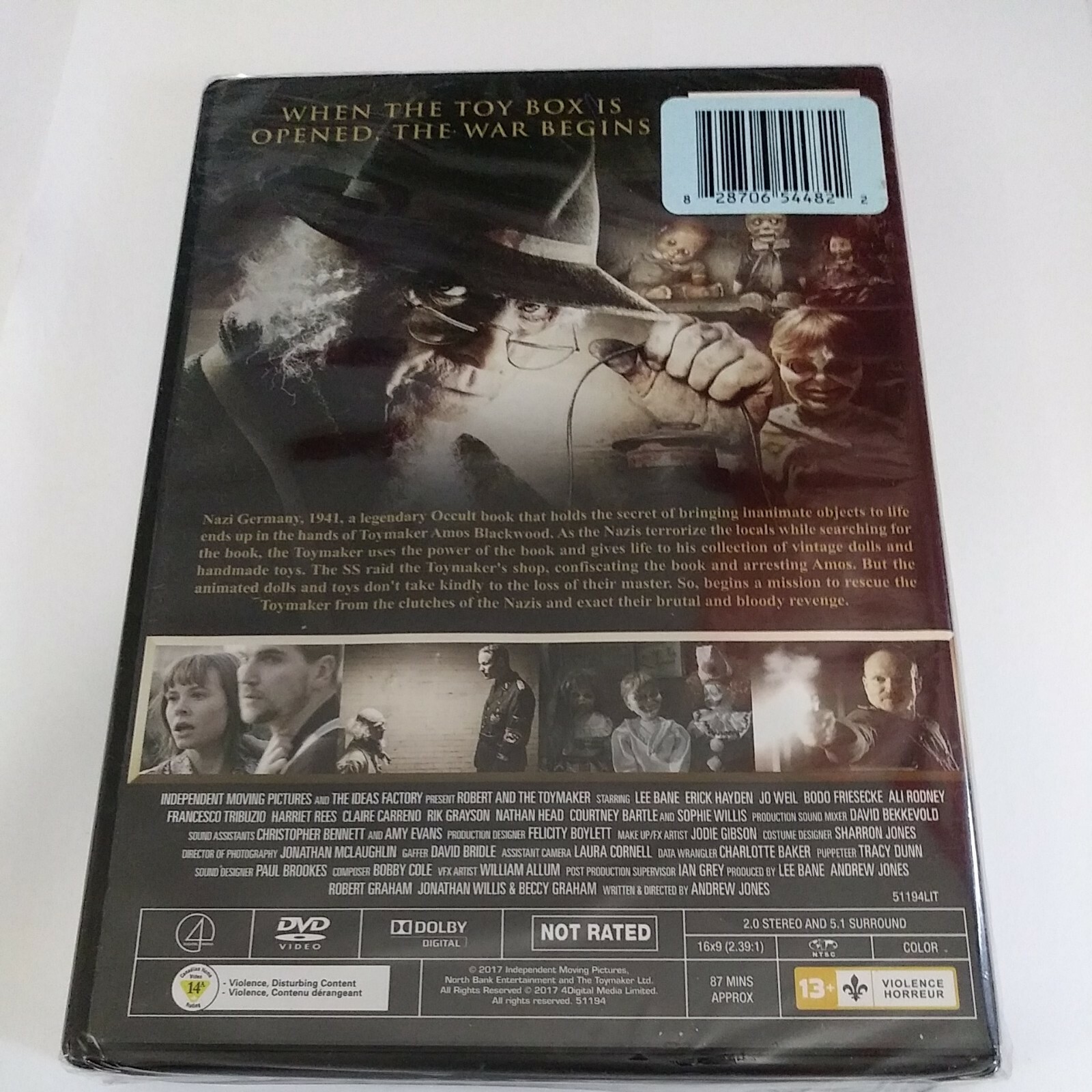 Robert And The Toymaker (DVD) Horror New & Sealed 43396511941| eBay