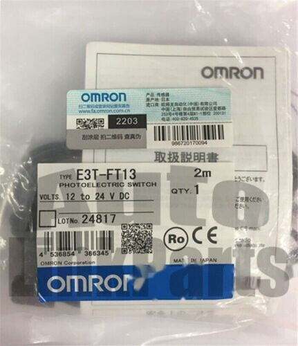 1PCS New Omron E3T-FT13 Photoelectric Switch Sensor 12-24VD E3TFT13 | eBay