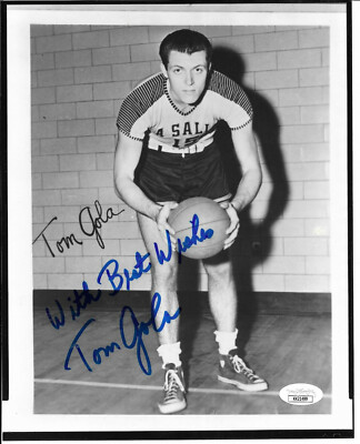 TOM GOLA Autographed Signed 8x10 Photo College Basketball LaSalle ...