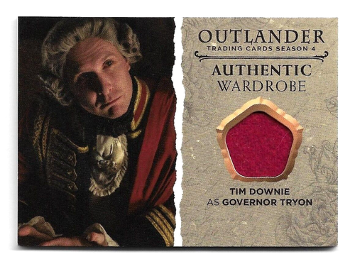 2020 Cryptozoic Outlander Season 4 Wardrobe M02 Tim Downie as Governor ...