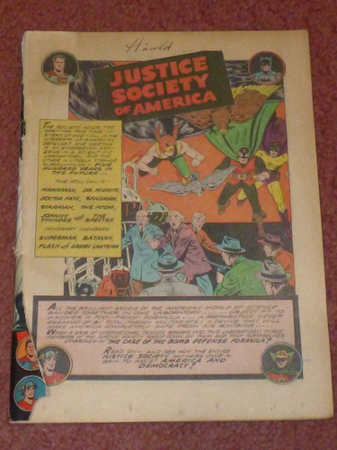 ALL STAR COMICS #10 - No front cover, pages complete (DC, 1942) | eBay