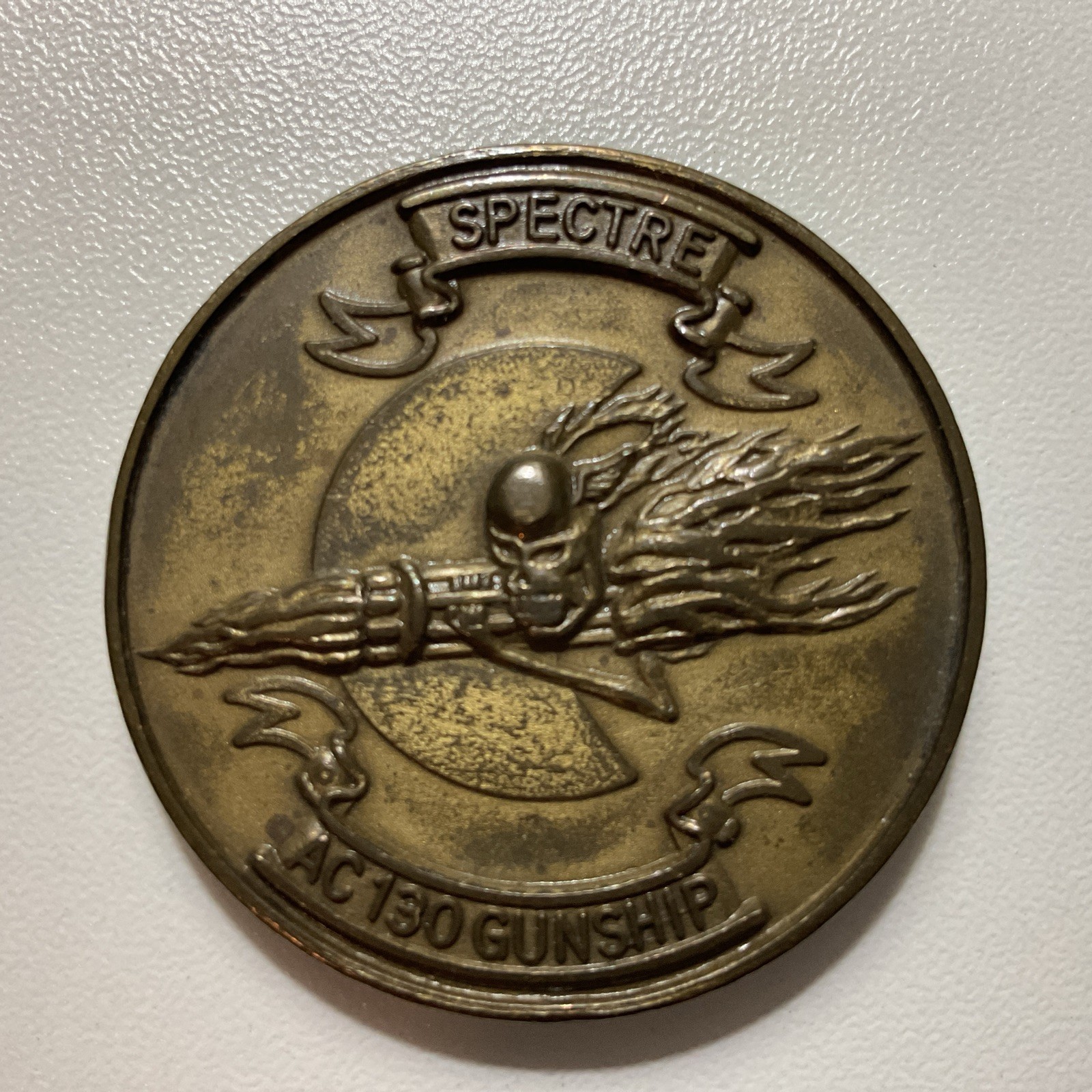 US Ghost Rider Spectre AC-130 Gunship Special Operations Challenge Coin ...