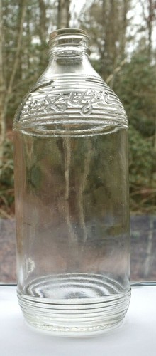 Embossed Glass Texize Bottle Ringed Knox Glass Antique Vintage | eBay