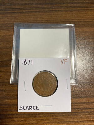 1871-P Two Cent Piece 2C VERY FINE (VF) | eBay