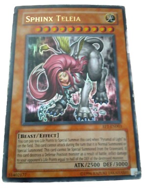Yu-Gi-Oh! Sphinx Teleia | eBay