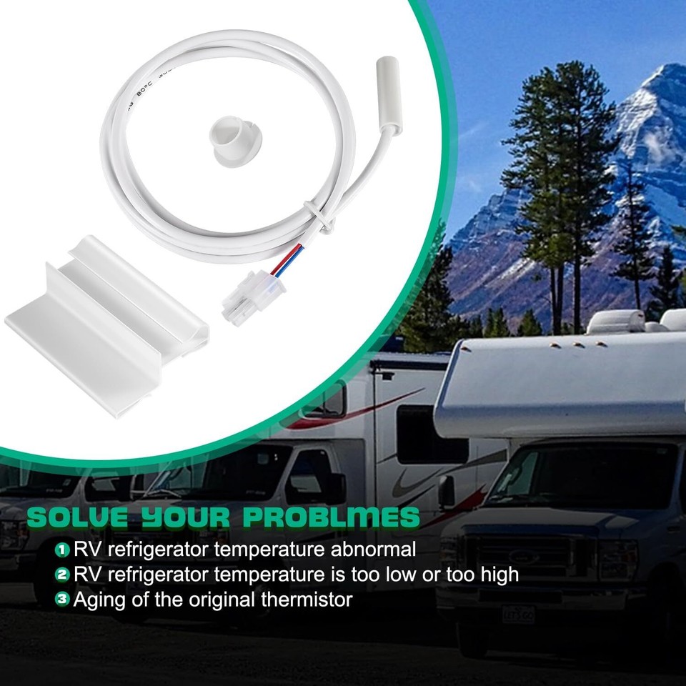 3851210025 For Dometic Thermistor Kit RV Refrigerator Thermostat Sensor ...