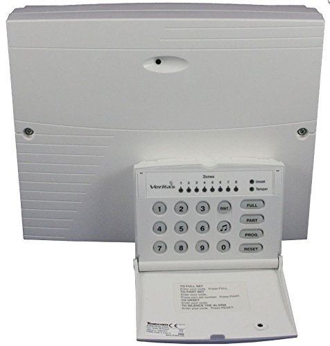 Texecom CFC-0001 Veritas R8 Burglar Alarm Control Panel with Remote LED ...
