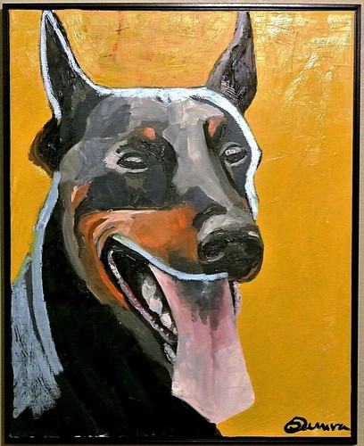 Ofer Samra-"Chase"-Framed Orig Oil Painting/Canvas/Hand Signed/COA-List ...