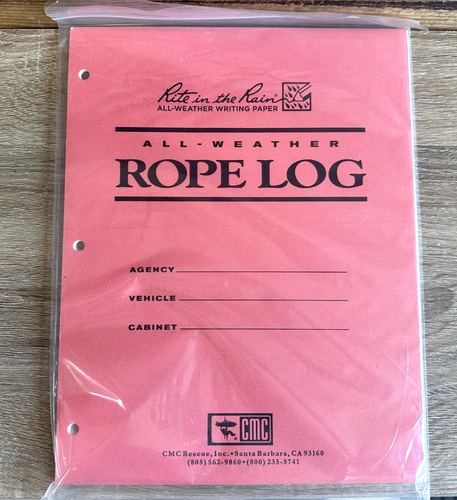 CMC Rescue Rite in the Rain Rope Log All Weather Paper | eBay