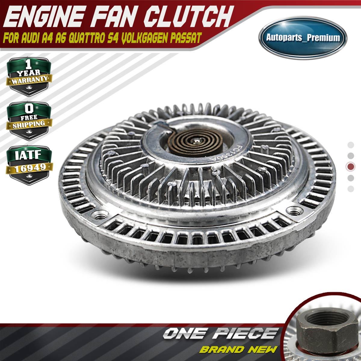 Cooling Fan Clutch for Audi A4 A6 Quattro S4 96-05 VW Passat 98-05 ...