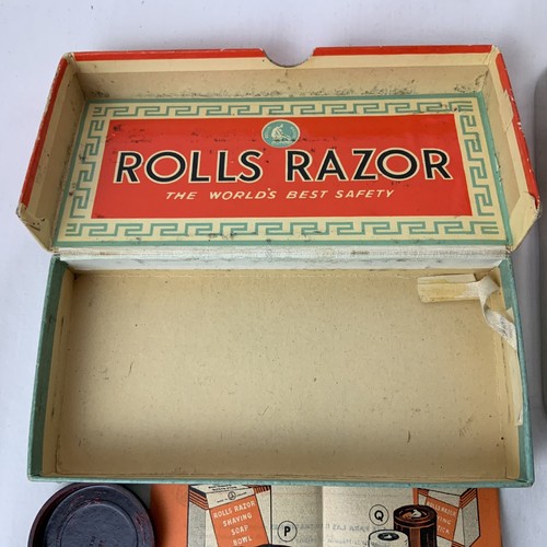 VTG Rolls Razor London #2 , Friction Clip Pin, Strop Dressing 50’s ...