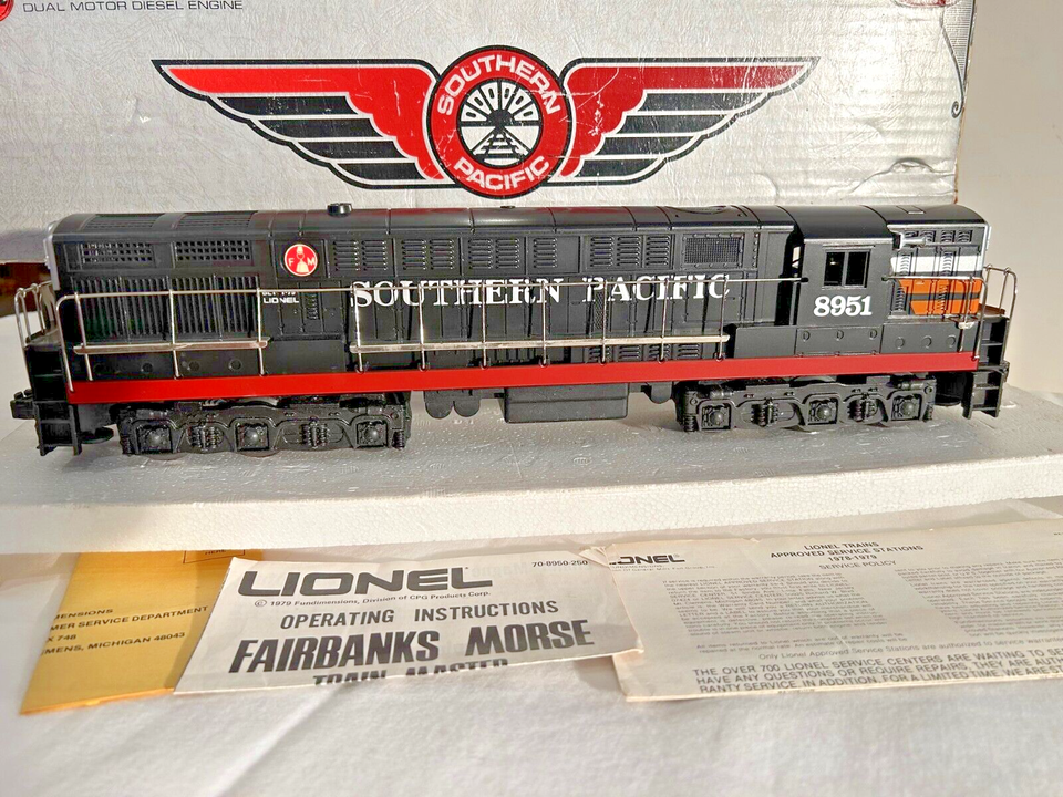 LIONEL LMT.EDT.6-8951 #1 FAIRBANKS MORSE TRAINMASTER~ SOUTHERN PACIFIC ...
