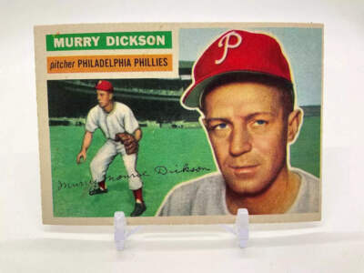 Murray Dickson 1956 Topps #211 Philadelphia Phillies VG | eBay