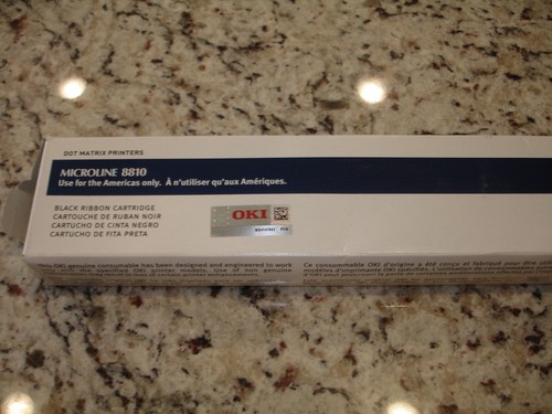 OKI Microline Genuine 8810 Black Ribbon Cartridge 41708210 | eBay